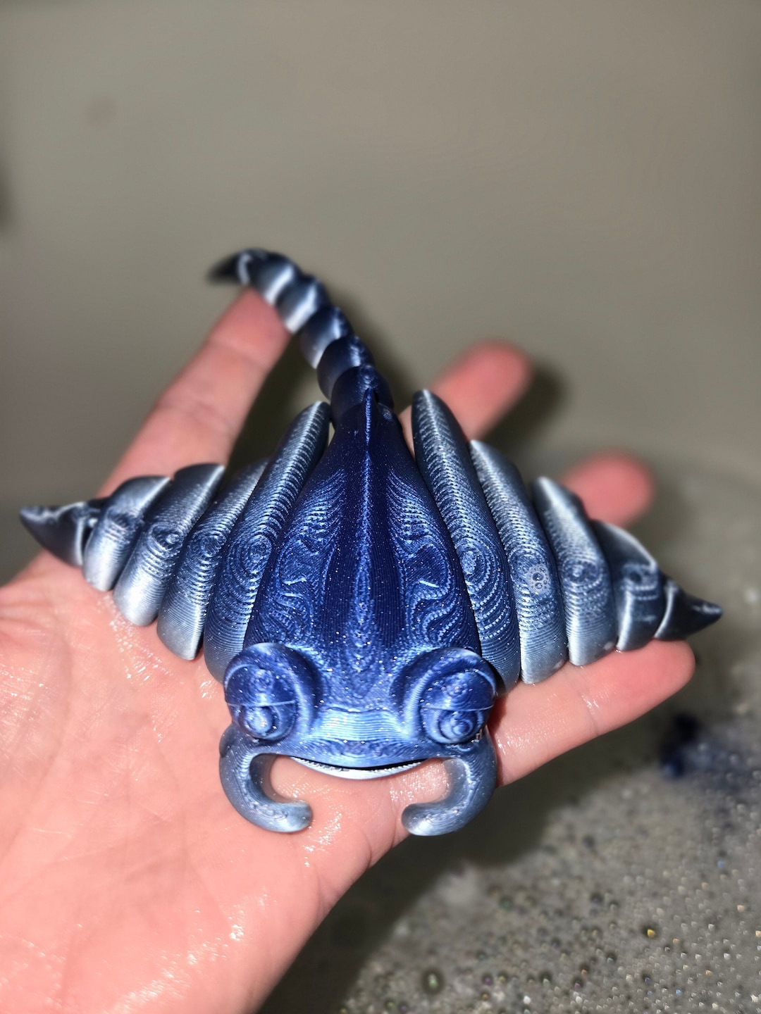 Manta Ray Family BATH TOY, Collectible Set of 5 - Etsy