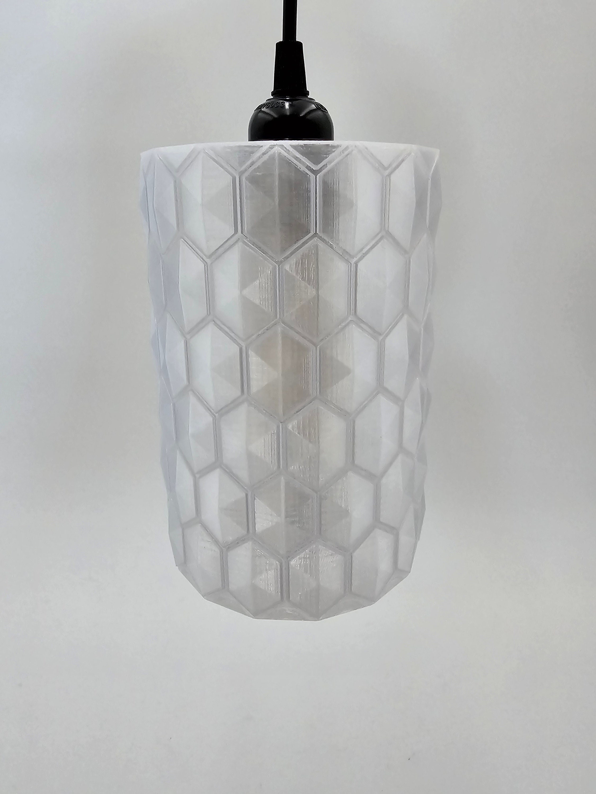 7 LED Hexagon Pendant Light - Etsy