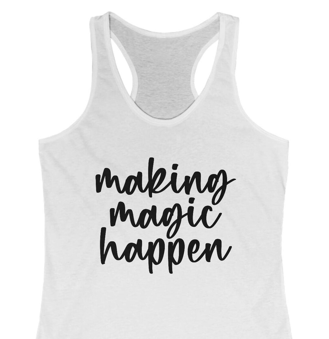 Making Magic Happen | Pregnancy Tank | Pregnant Tank | Pregnant Mom ...