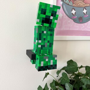 Wall Mount for LEGO Minecraft - the Creeper Display Bracket Hook 21276 ...