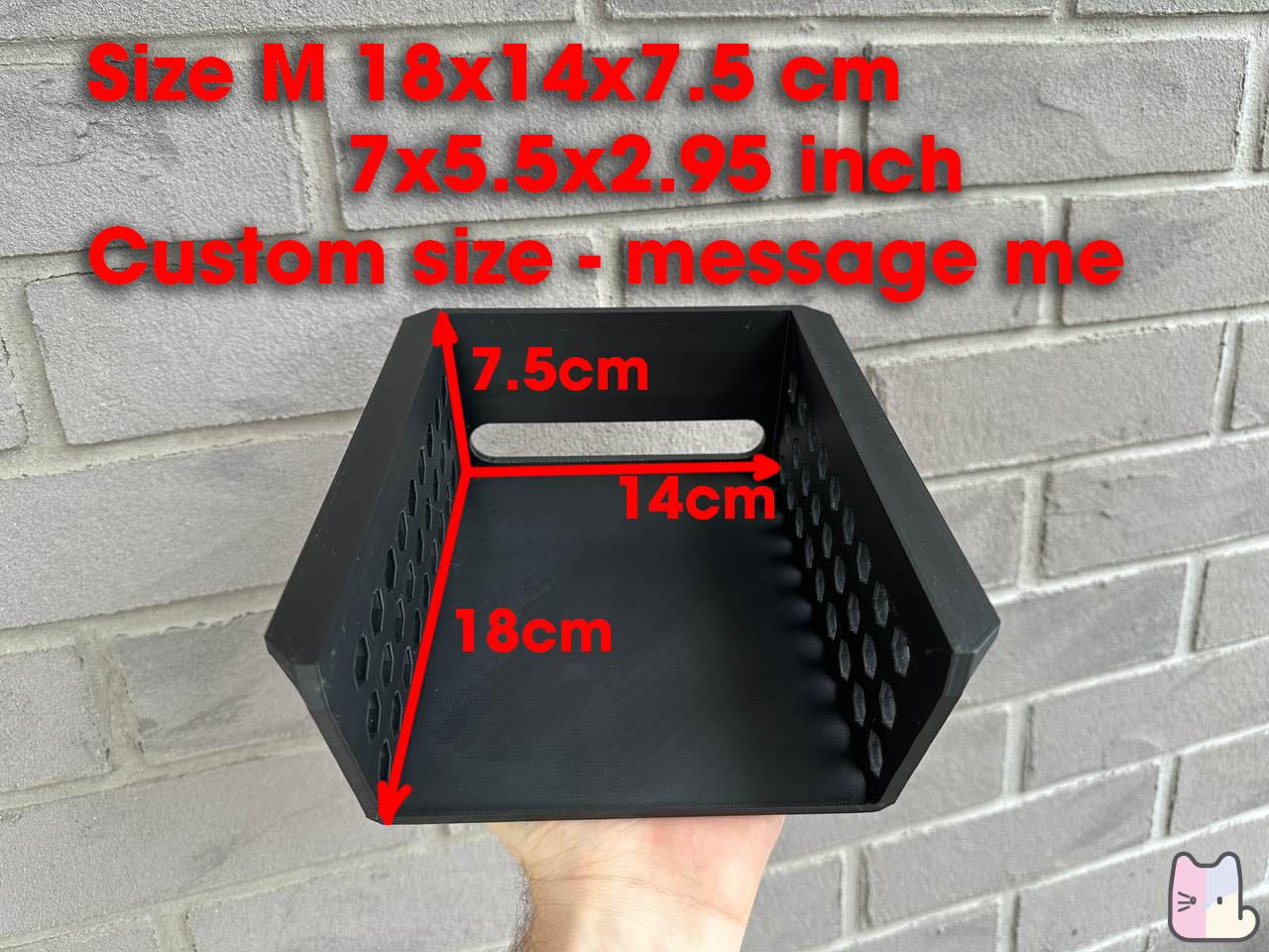 Under Desk Storage Shelf: Customizable Mini PC, SSD, HDD Mount - Etsy