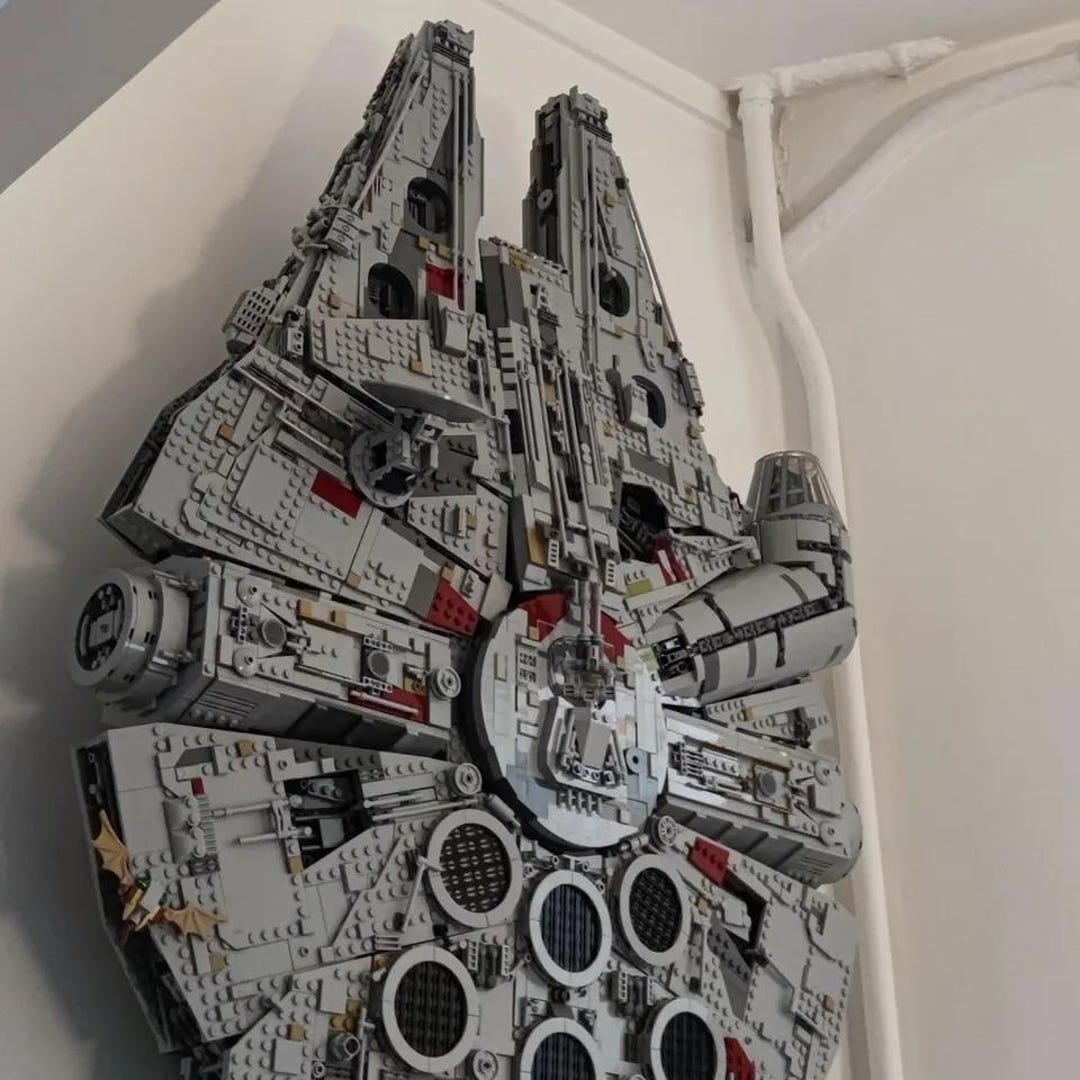 Wall Mount Display for Lego Millennium Falcon 75192 - Etsy