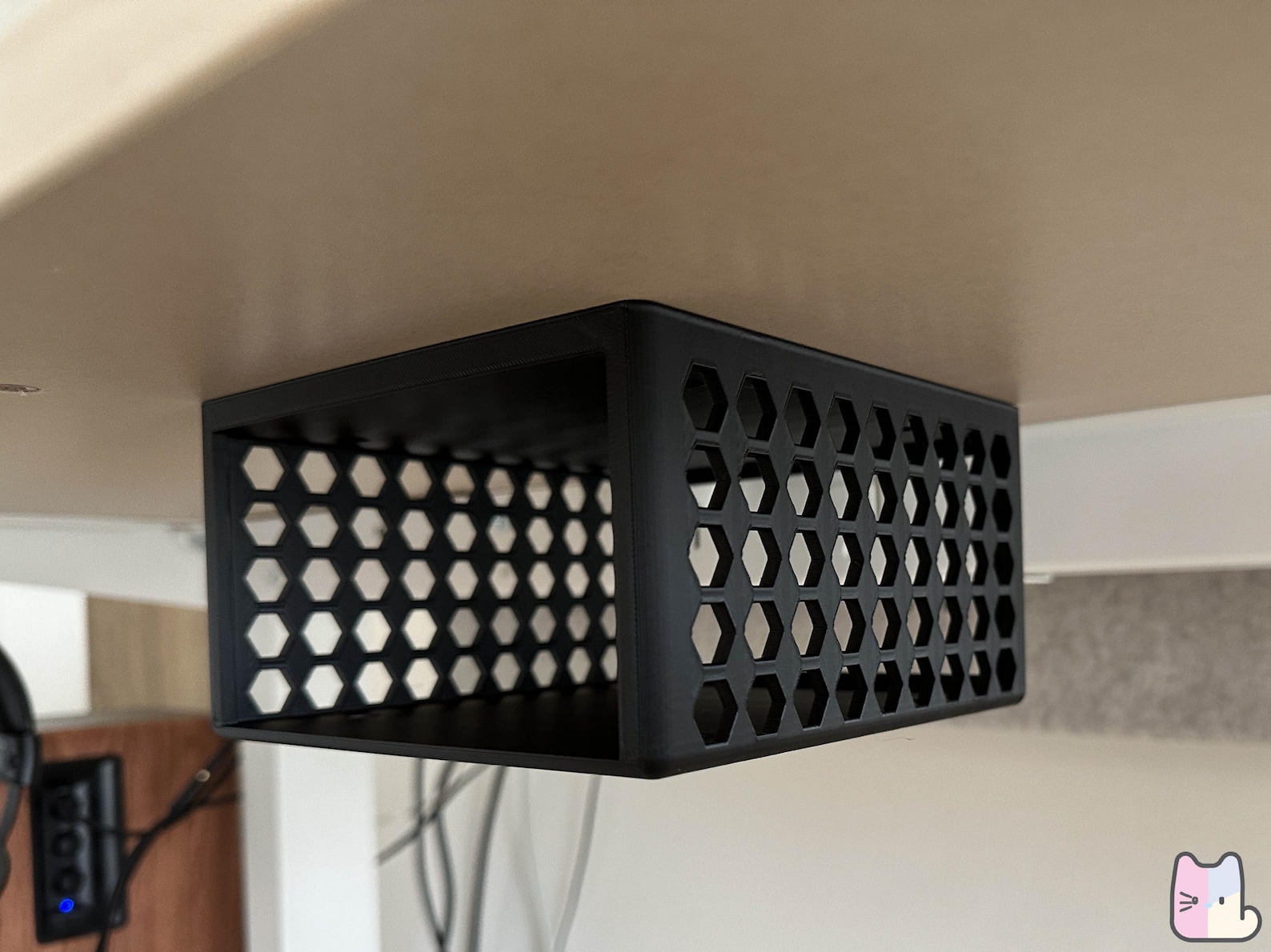 Under Desk Mini PC Mount: Customizable Storage Shelf - Etsy