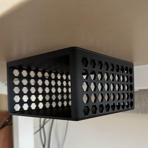 Under Desk Mini PC Mount: Customizable Storage Shelf - Etsy