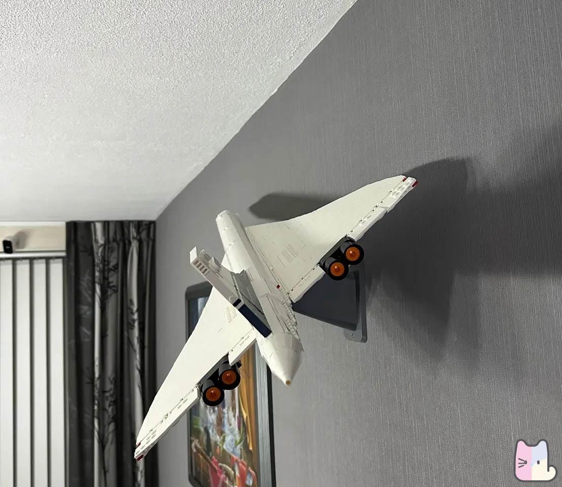 Wall Mount Display for Lego Concorde 10318 - Etsy