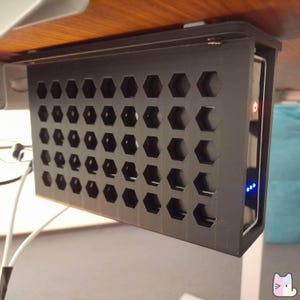 Under Desk Mini PC Mount: Customizable Storage Shelf - Etsy