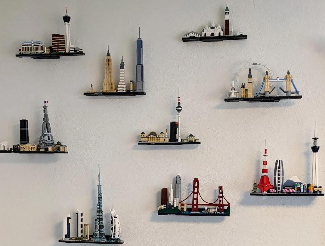 Wall Mounts for LEGO Architecture Skylines - Etsy