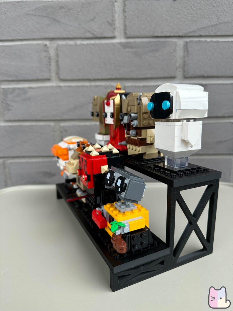 Shelf Display Stand Podium for Your LEGO Brickheadz Collection ...