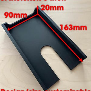 Universal Under Desk Mount for Phone Holder, Hard Drive Mount, HDD, SSD ...