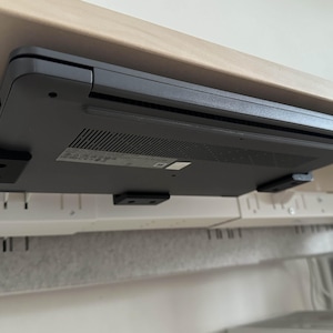 Universal Laptop Under Desk Holder Mount | Mount for Desk for Macbooks ...