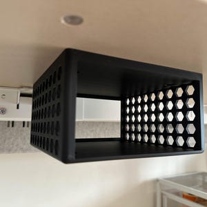 Under Desk Mini PC Mount: Customizable Storage Shelf - Etsy