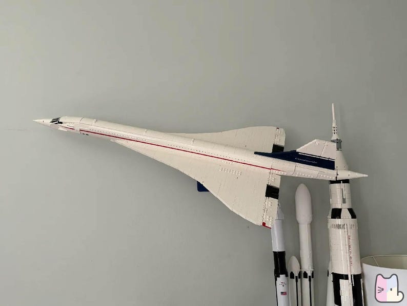 Wall Mount Display for Lego Concorde 10318 - Etsy