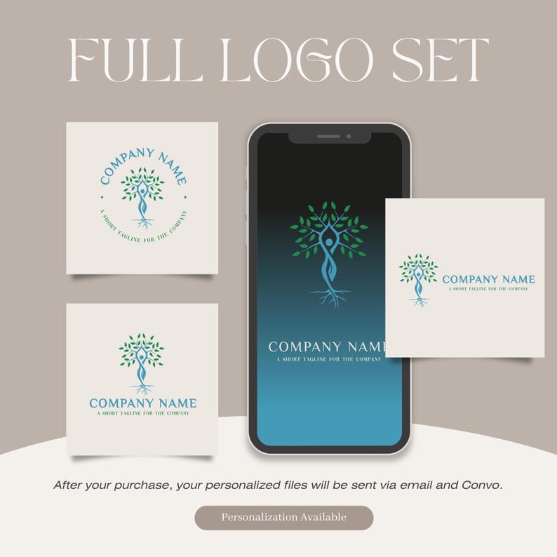 Tree of Life Logo Growth, Connection, and Strength Vector File - Etsy