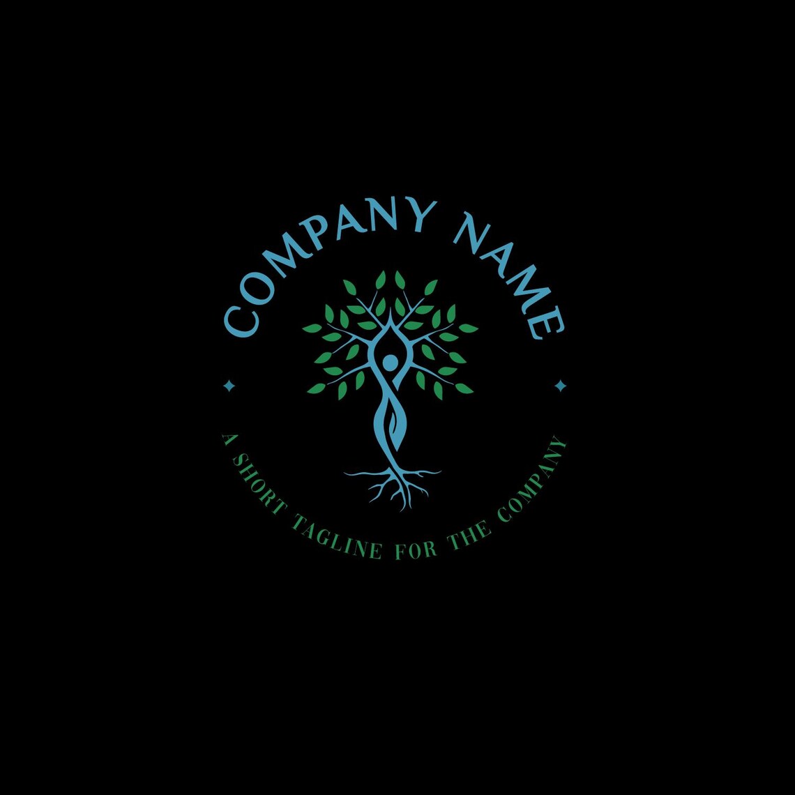 Tree of Life Logo Growth, Connection, and Strength Vector File - Etsy