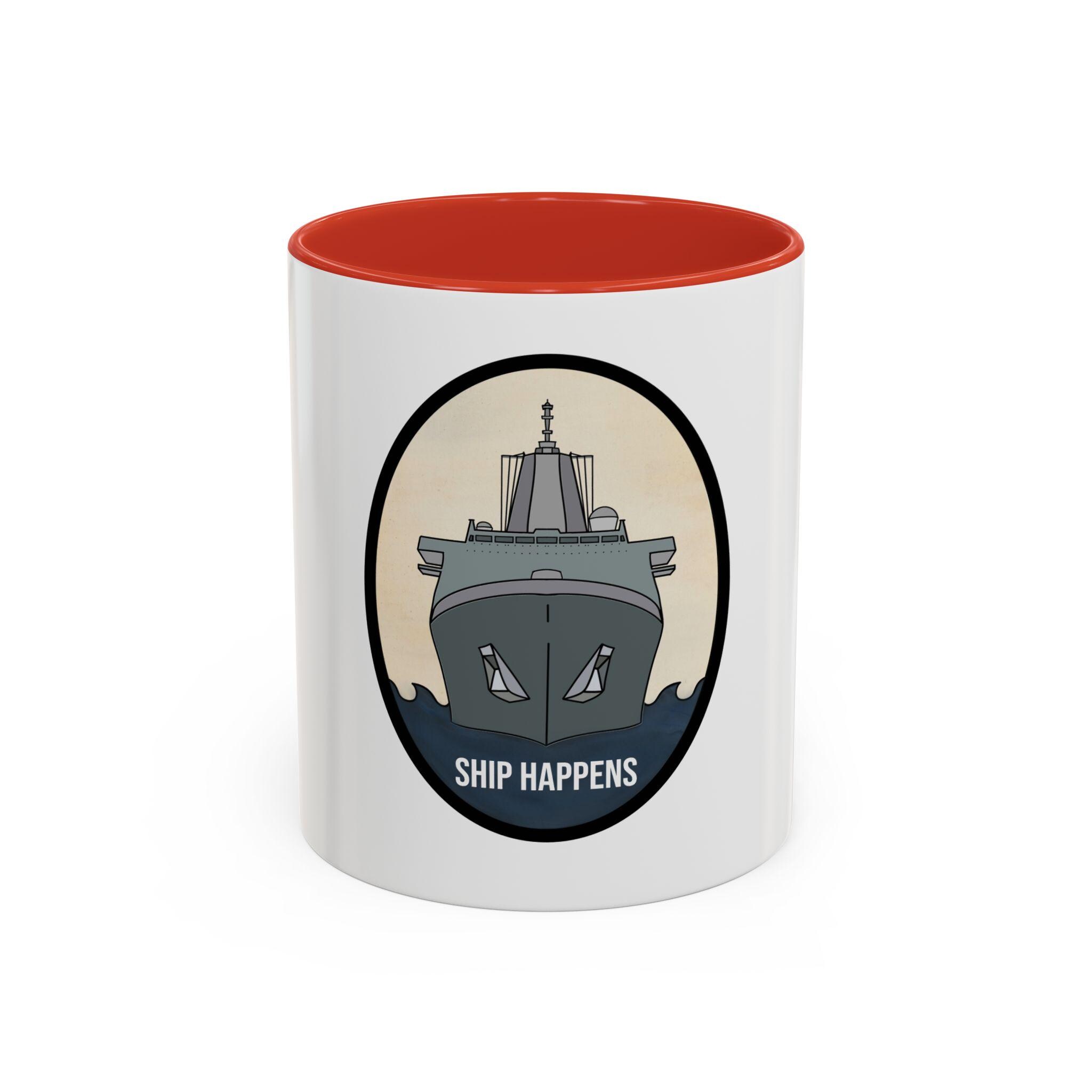 Navy Ship Happens Mug - Etsy