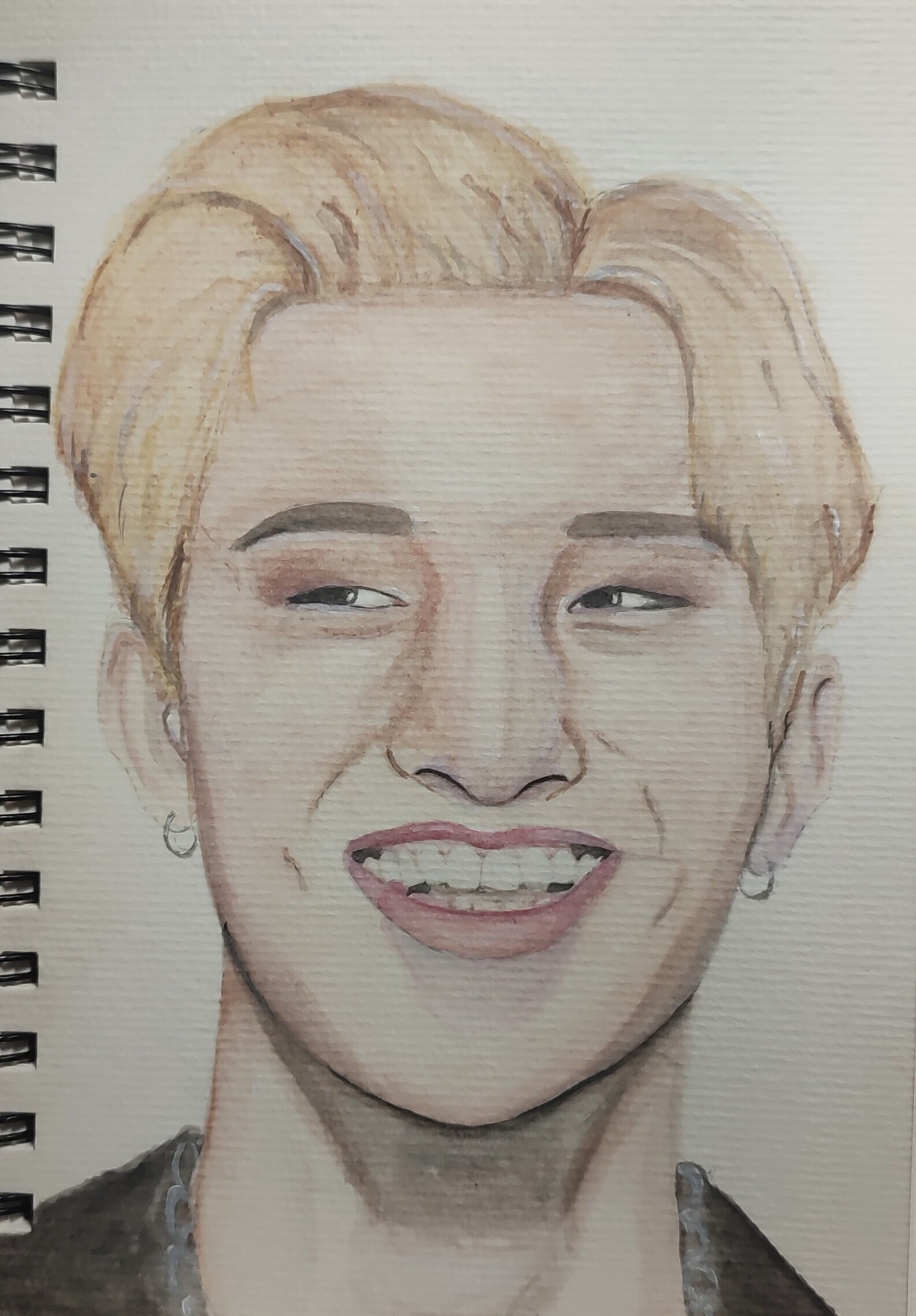 Watercolor Drawing Bang Chan Stray Kids Drawing Bang Chan Stray Kids ...