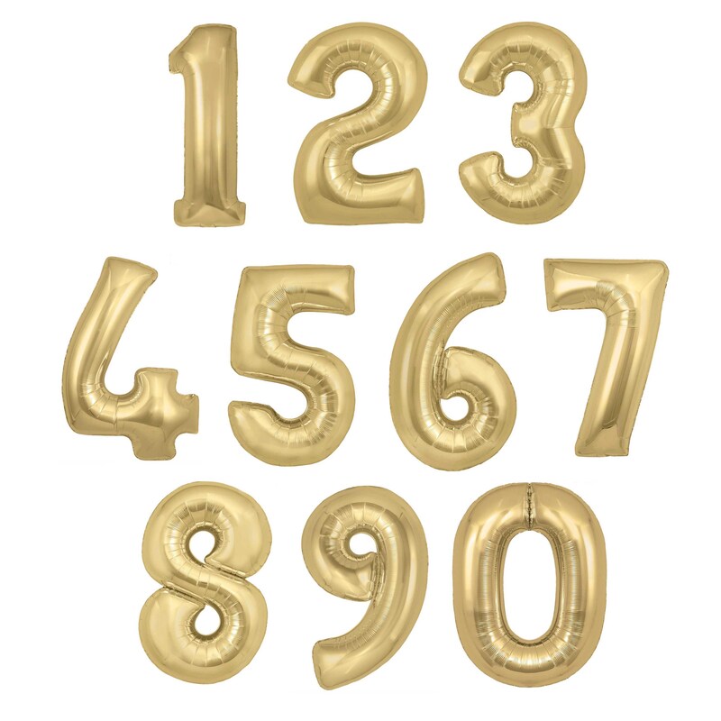 34 Inch Gold Balloons - Etsy