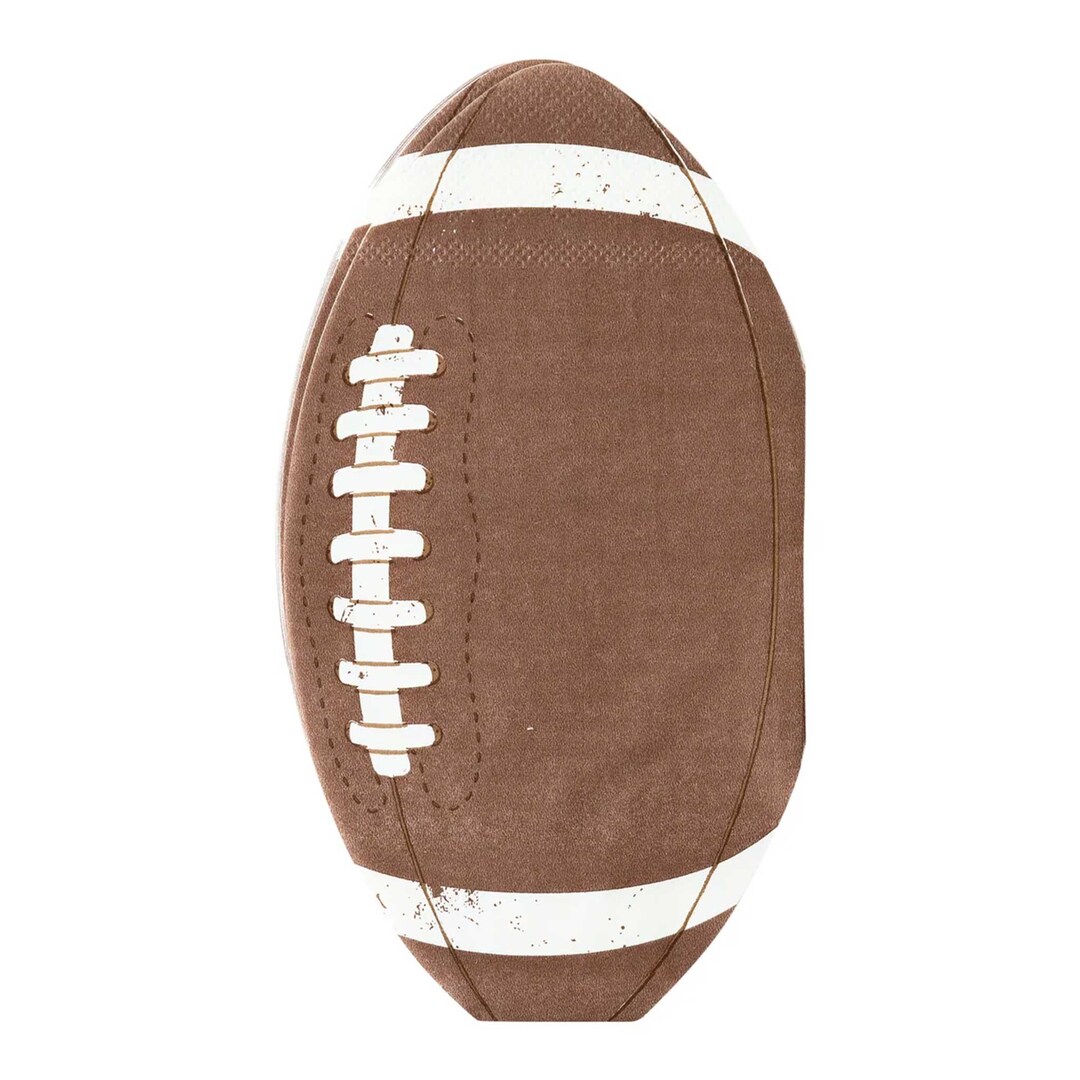 Football Napkins, Game Day Party Decorations, Super Bowl Decor - Etsy