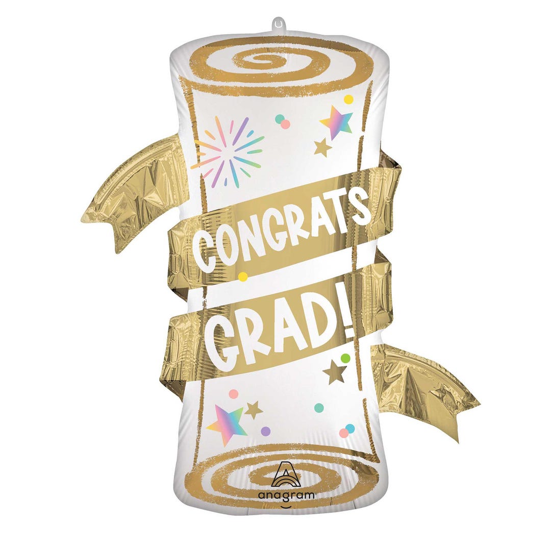 Way to Go Grad Foil Balloon, Graduation Decor, Grad Party Decorations ...