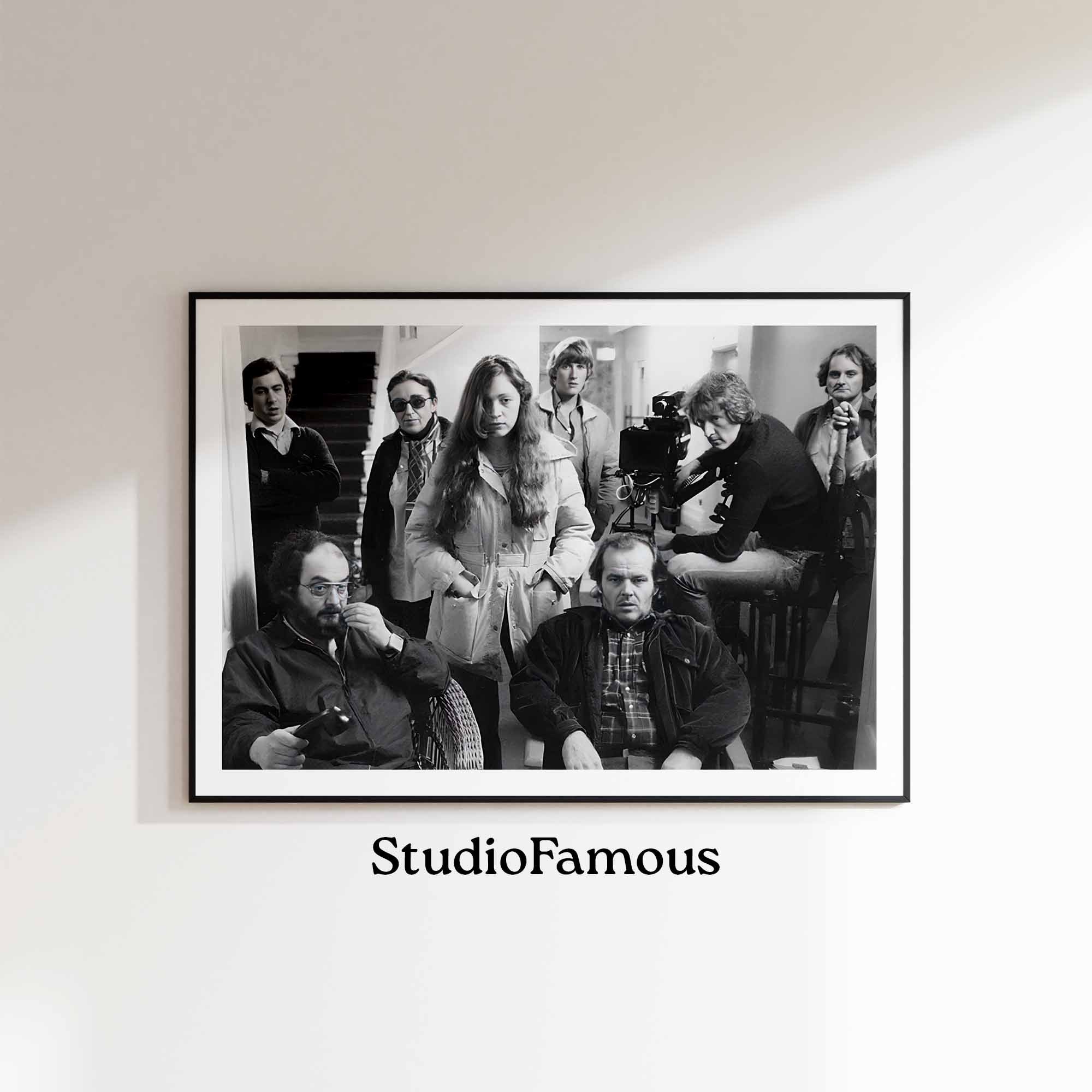 The Shining Movie Poster, Backstage Photo, Printable Print Poster ...