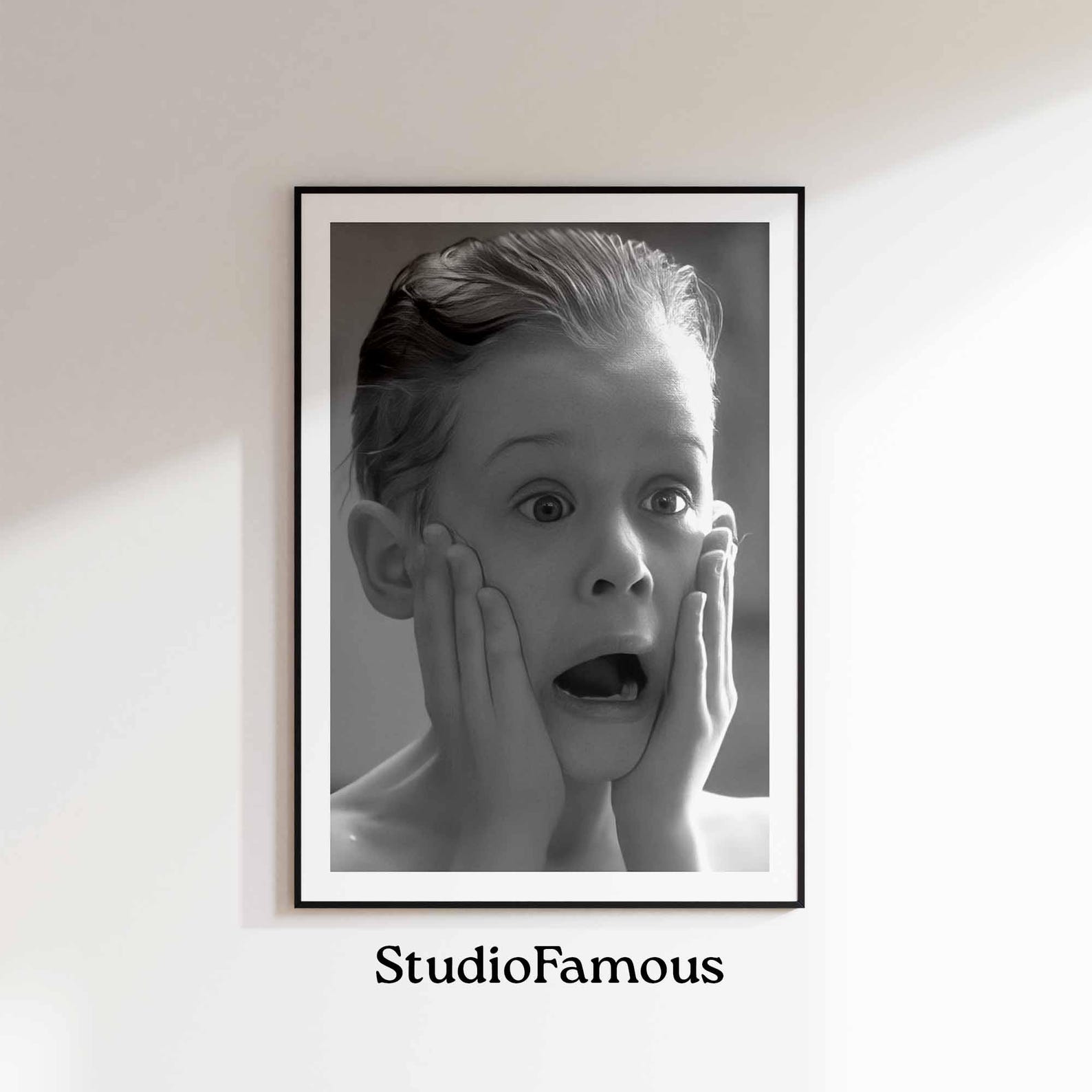 Home Alone Poster: Kevin Mccallister Funny Bathroom Wall Art - Etsy