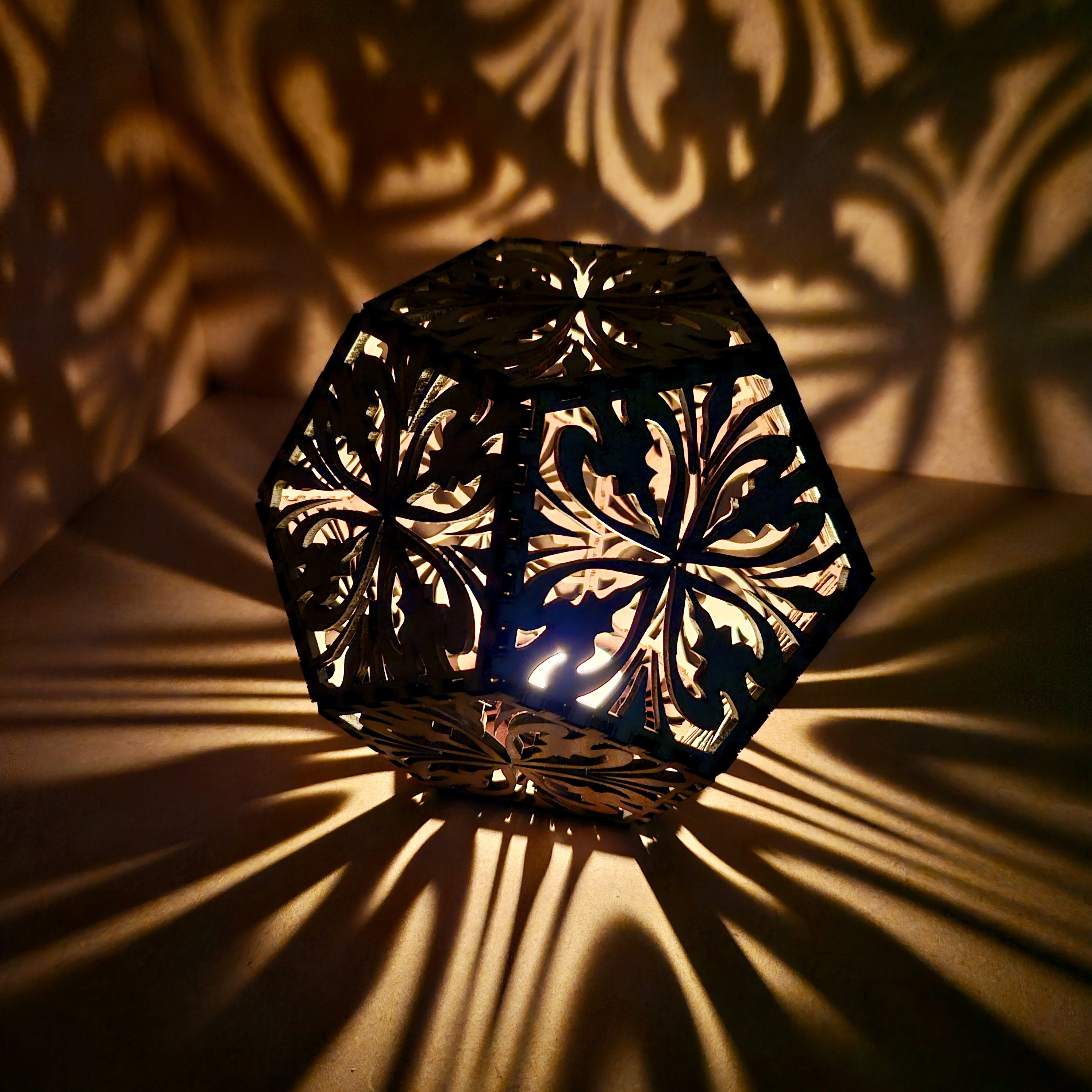Laser Cut Candle Holder Lantern Night Light Three Different Design ...
