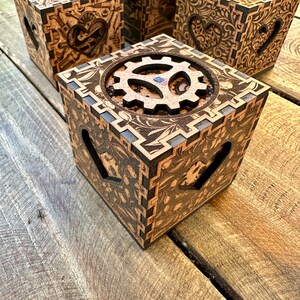 Laser Cut Ring Jewelry Box Laser Cut File in Six Deferent Designs in ...