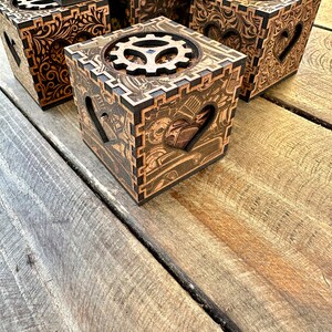 Laser Cut Ring Jewelry Box Laser Cut File in Six Deferent Designs in ...