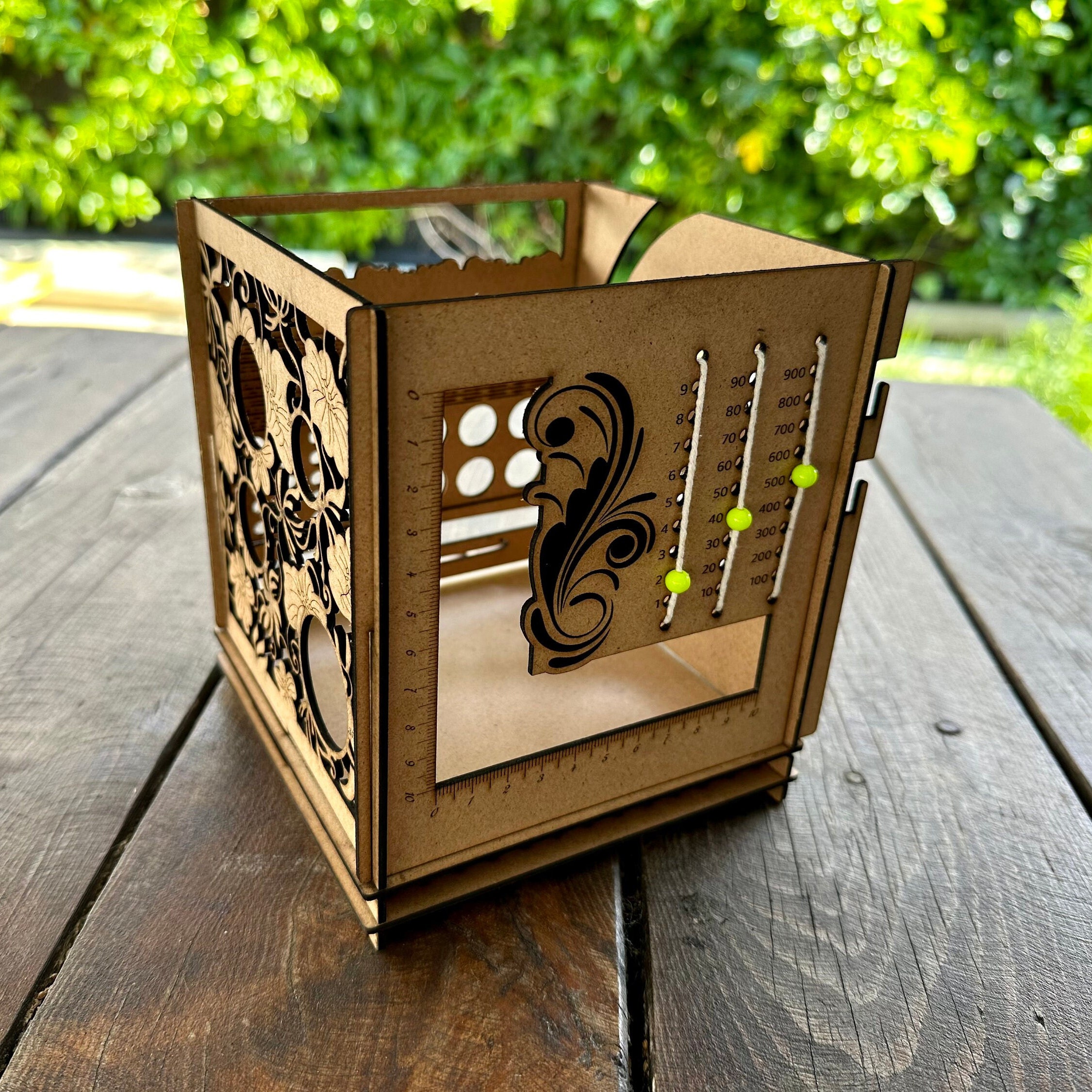 Laser Cut Yarn Bowl Svg Template for Crocheting Knitting With Row ...