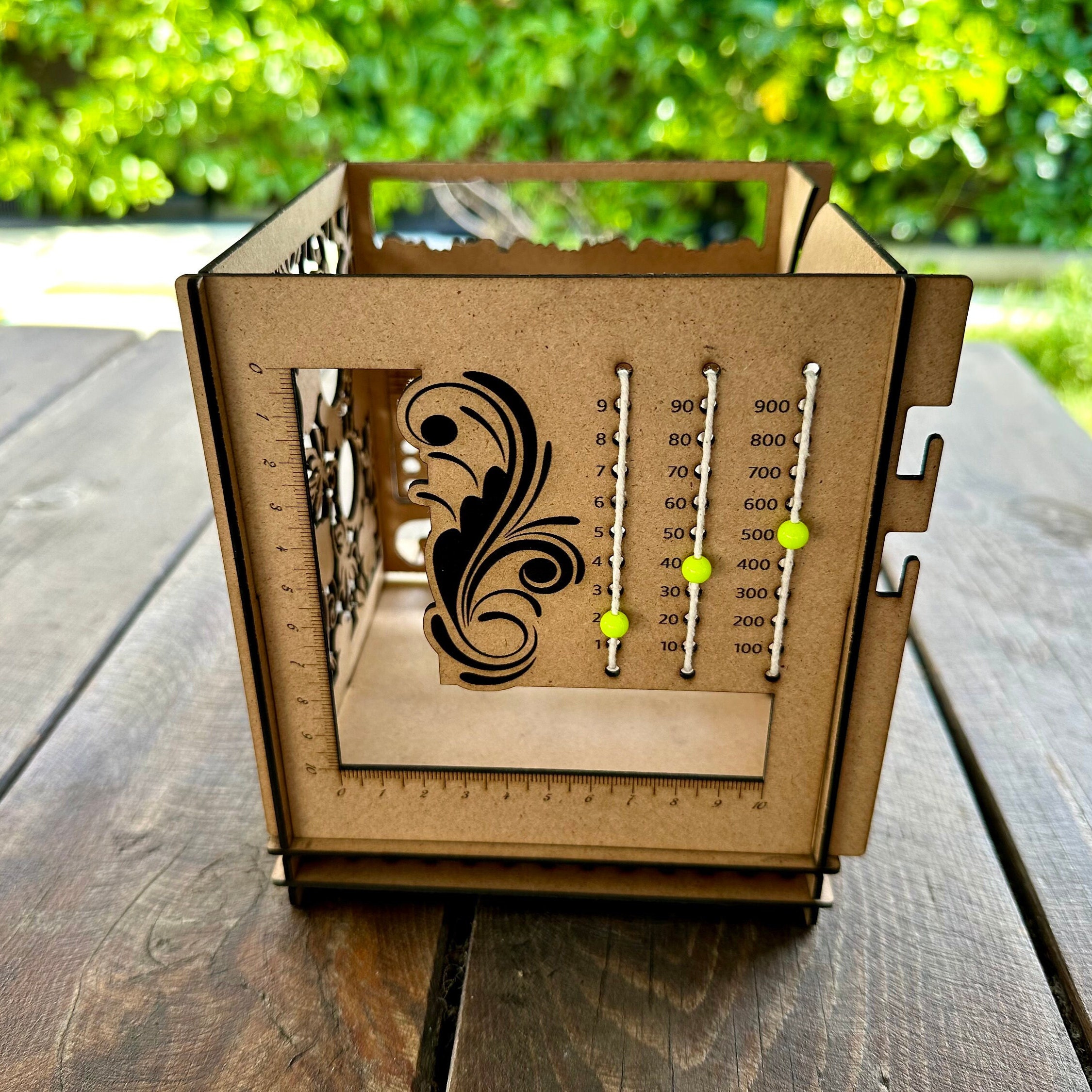 Laser Cut Yarn Bowl Svg Template for Crocheting Knitting With Row ...