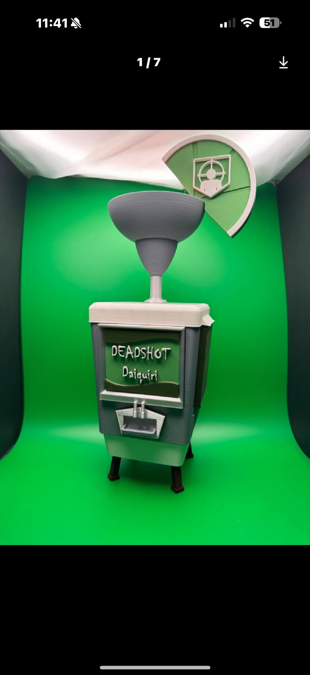 Zombies Deadshot Daiquiri | Call of Duty Black Ops 6 Perk | Cod Gifts ...