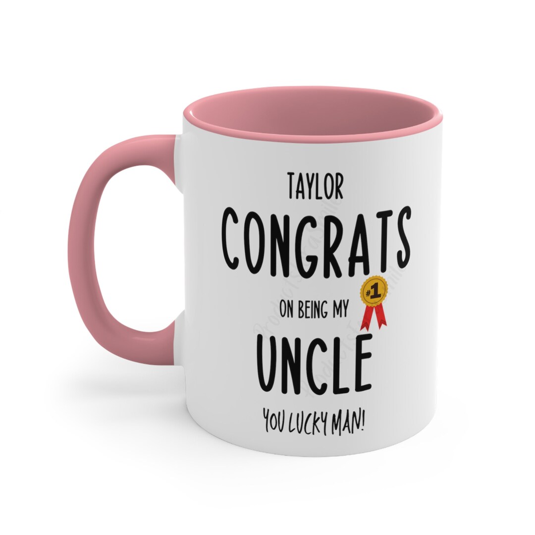 Customizable Uncle Mug, Unique Personalized Witty Mug Gift for Your ...