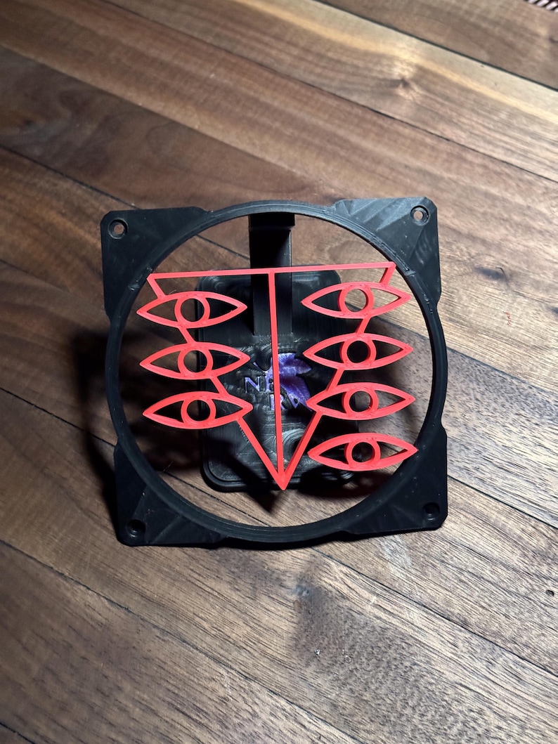 Evangelion-themed Custom PC Fan Grills – Multiple Designs (120mm ...