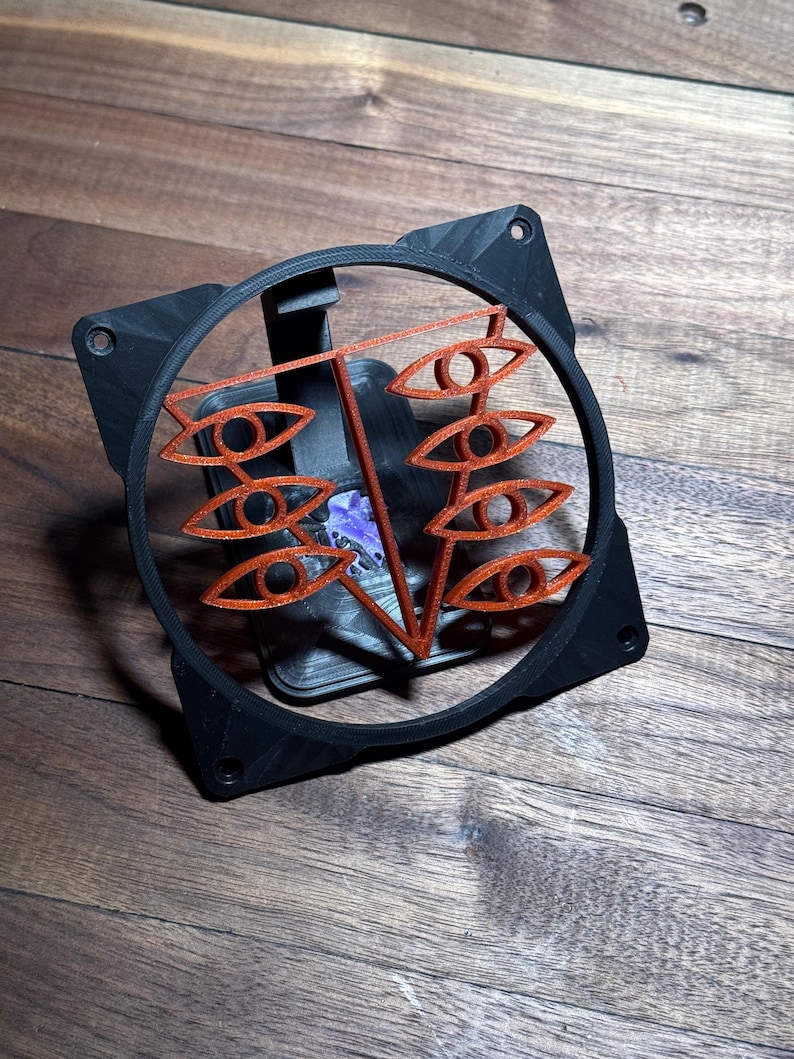 Evangelion-themed Custom PC Fan Grills – Multiple Designs (120mm ...