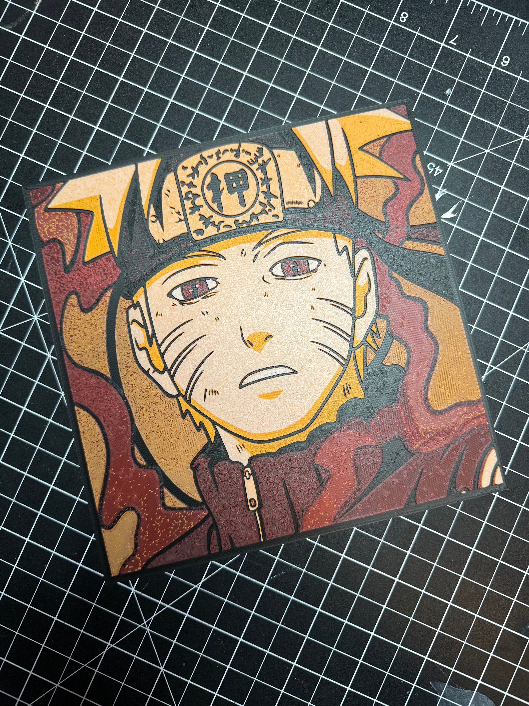 Naruto Seal 3D Print Art - Etsy