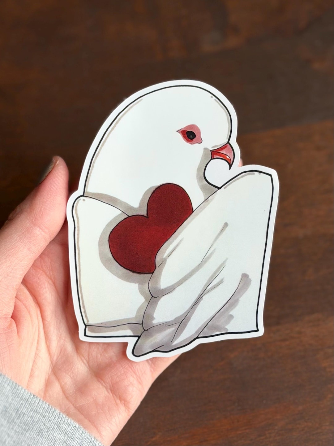 Love Notes Sticker: Waterproof Vinyl Sticker, Original Artwork - Etsy