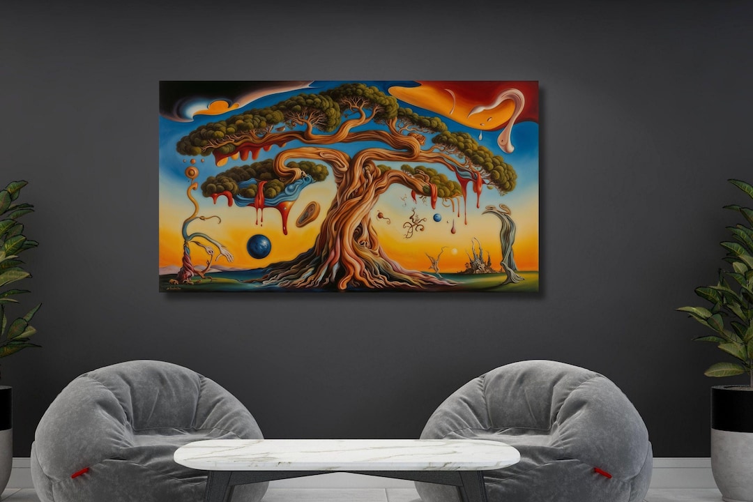 Tree of Life Canvas Wall Art,tree of Life Wall Art,classic Wall Art ...