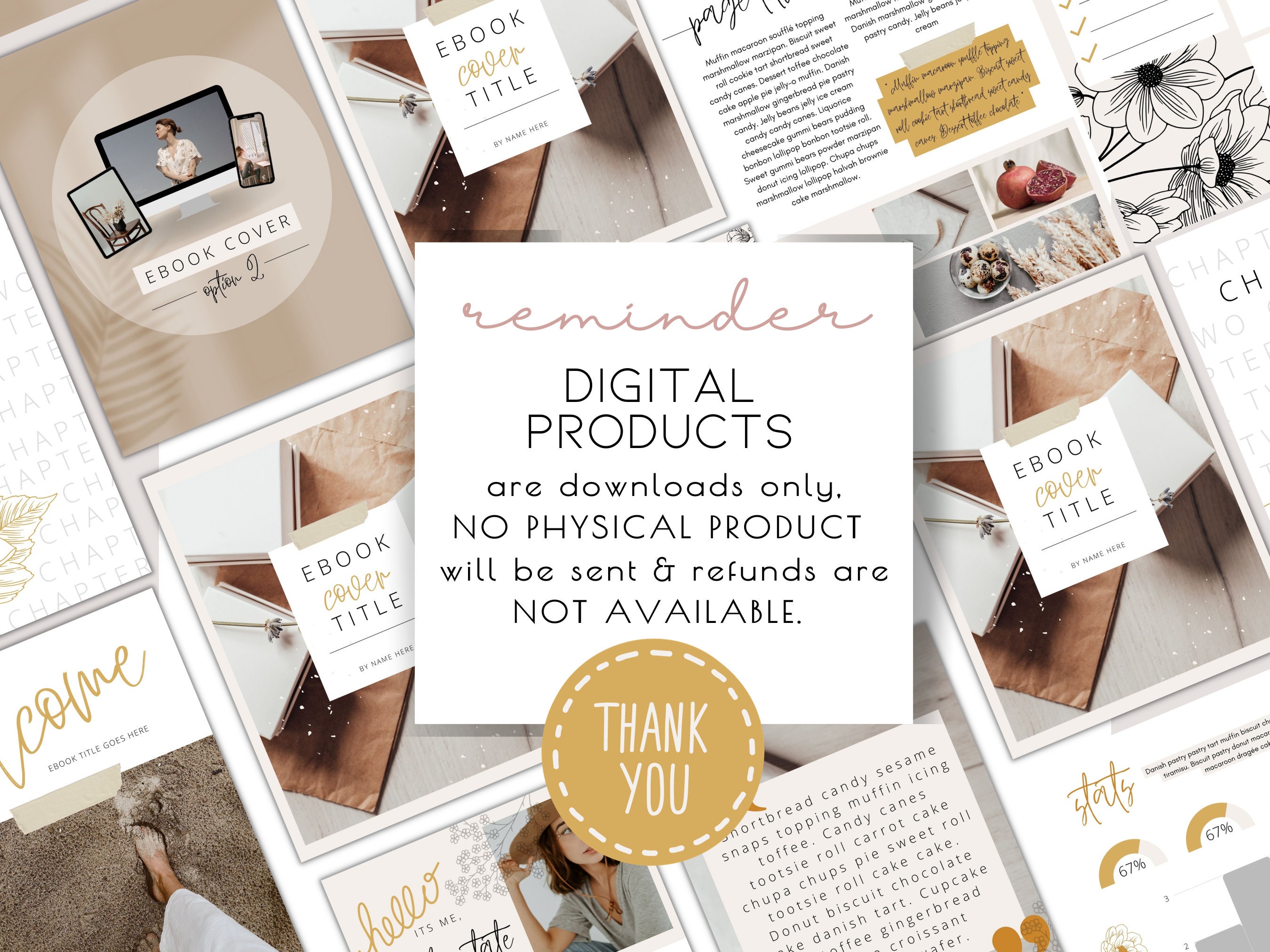 Faceless Reels PLR Instagram Template Quotes Ebook Template Canva ...