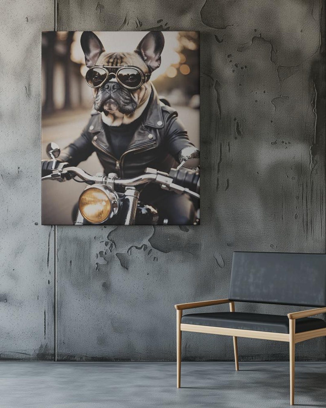 Frenchie Digital Art Print - Etsy
