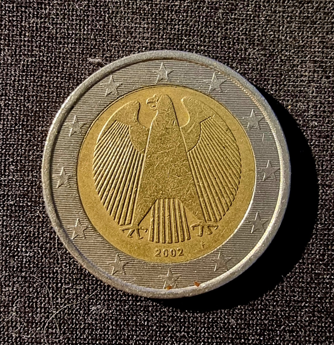 2 Euro Coin 2002 Germany - Etsy