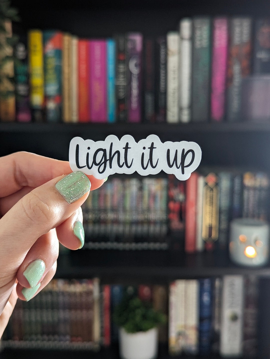 Light It up Sticker 2.5in Crescent City Bryce & Danika SJM - Etsy