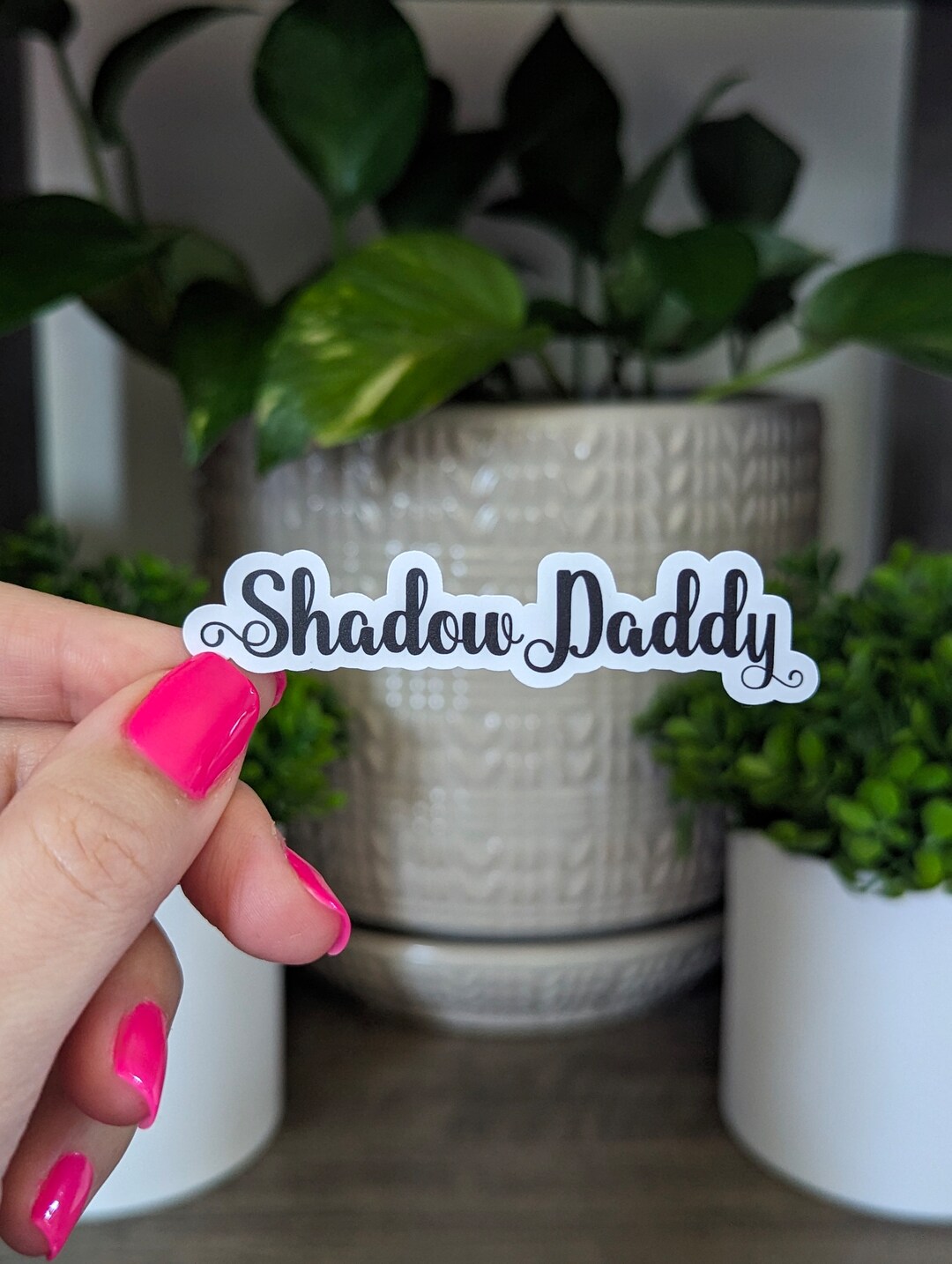 Shadow Daddy Sticker 3in | BOOKISH | Kindle Decal - Etsy