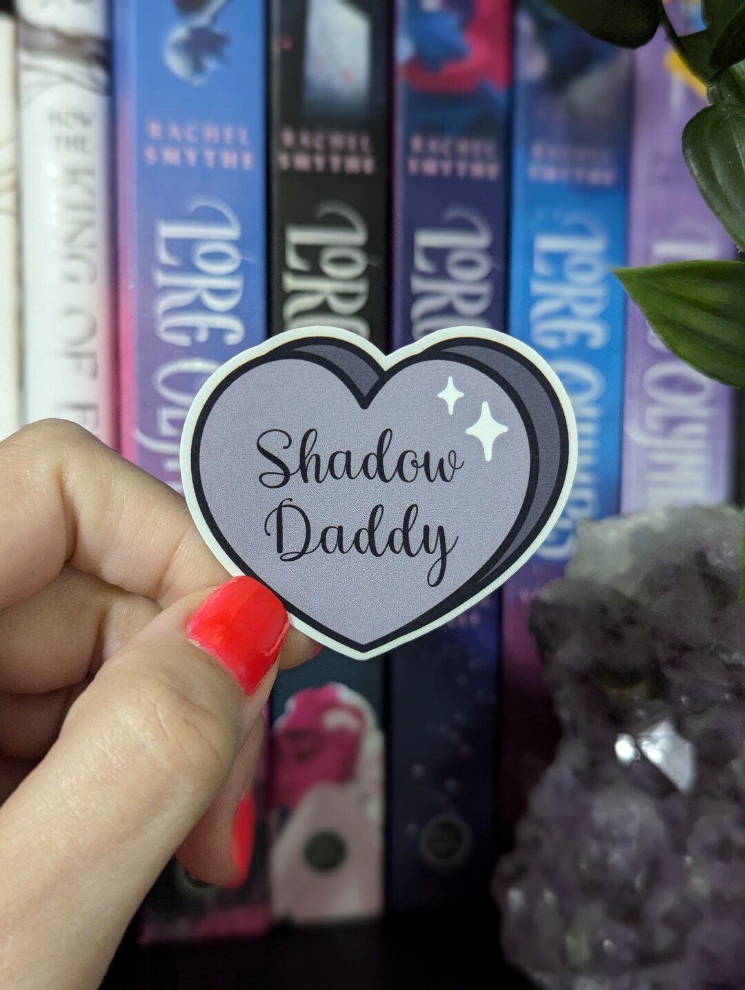 Shadow Daddy Candy Heart Sticker 2in | BOOKISH | Kindle Decal - Etsy