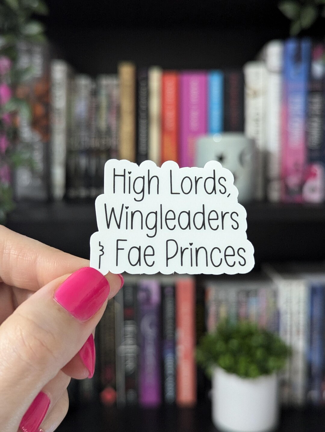 High Lords Wingleaders & Fae Princes Sticker 2in BOOKISH Kindle Decal ...