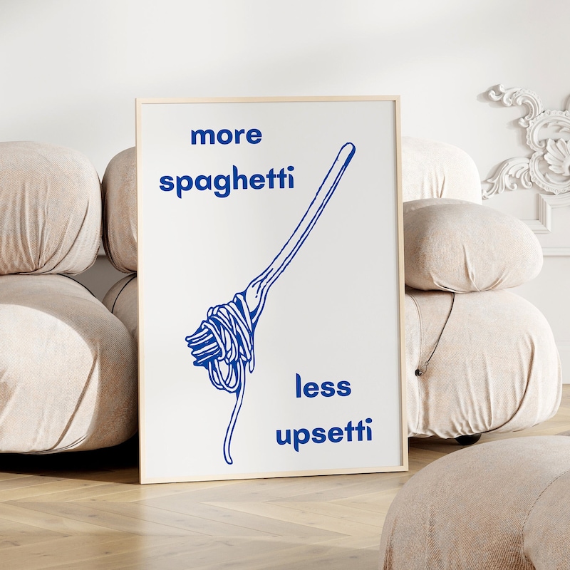 More Spaghetti Less Upsetti - Etsy