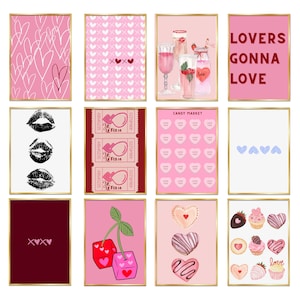 Mega Bundle 50+ Valentines Day Print Set of Printables, Valentine Party ...