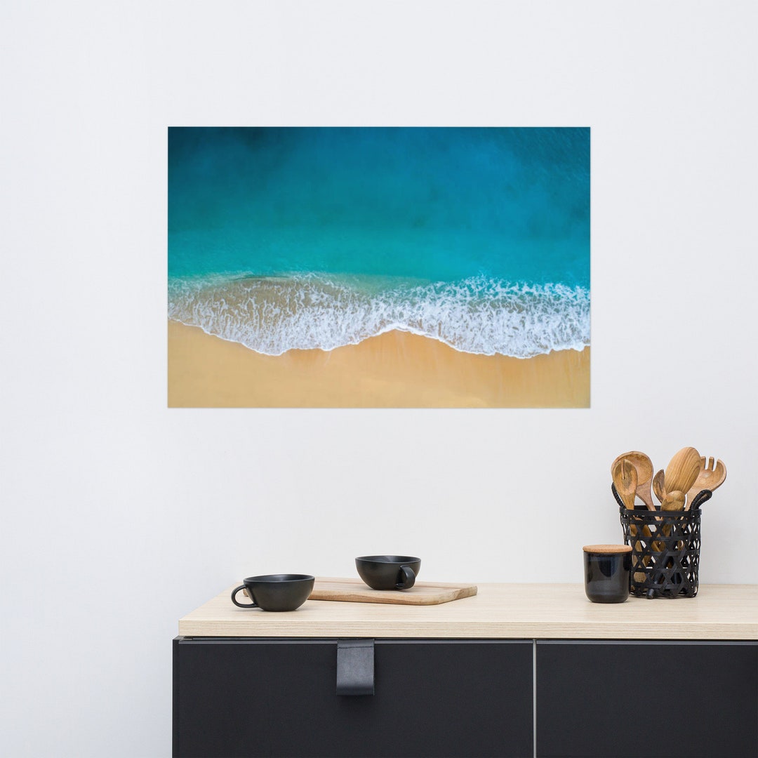 Ocean View Poster/no FRAME Poster/ 24x36 Poster/beach View Poster/beach ...