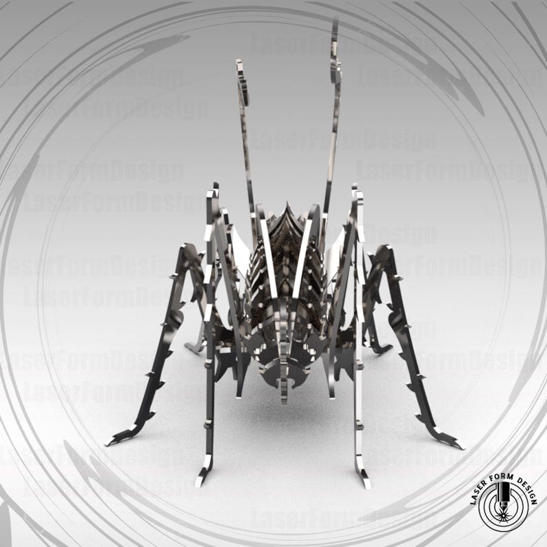 3D Metal Cricket Puzzle DXF Files: CNC Laser Cut Steel Sculpture ...