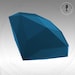 Diamond, 3D Papercraft, Digital Template, Origami, Low Poly, Brilliant ...