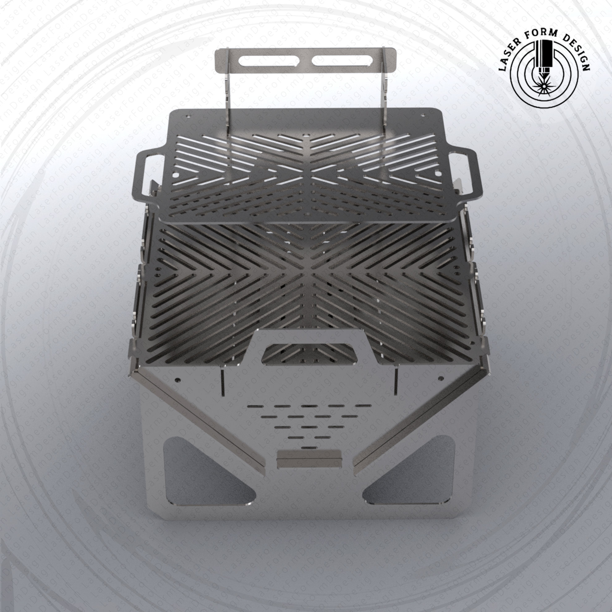 Collapsible BBQ Fire Pit: CNC Laser Cut DXF Files (digital Download) - Etsy